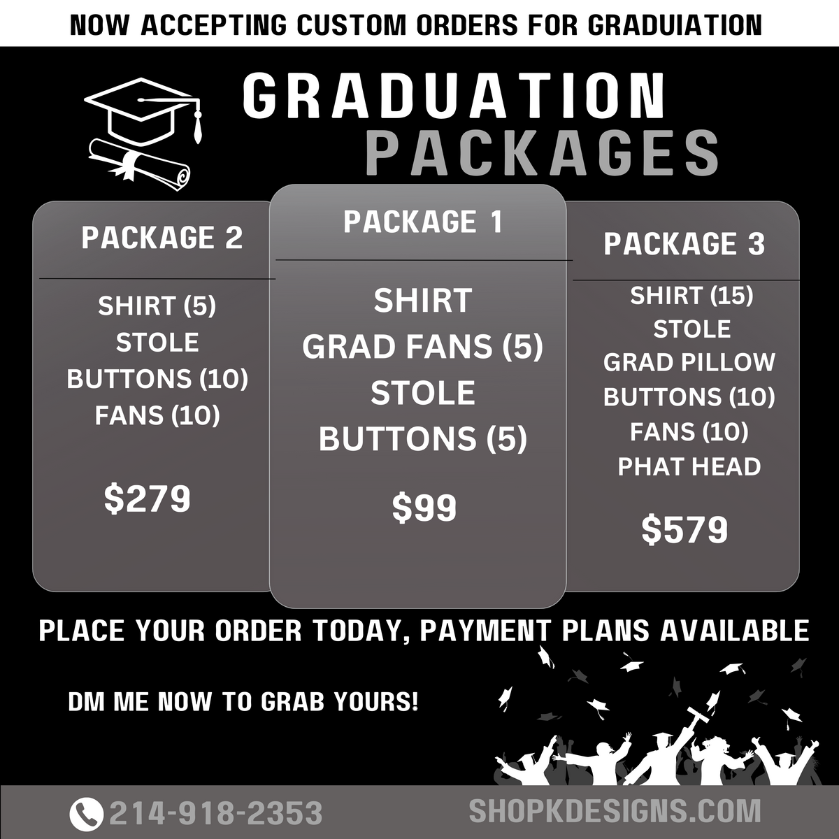 2024 Graduation Packages – K Designs